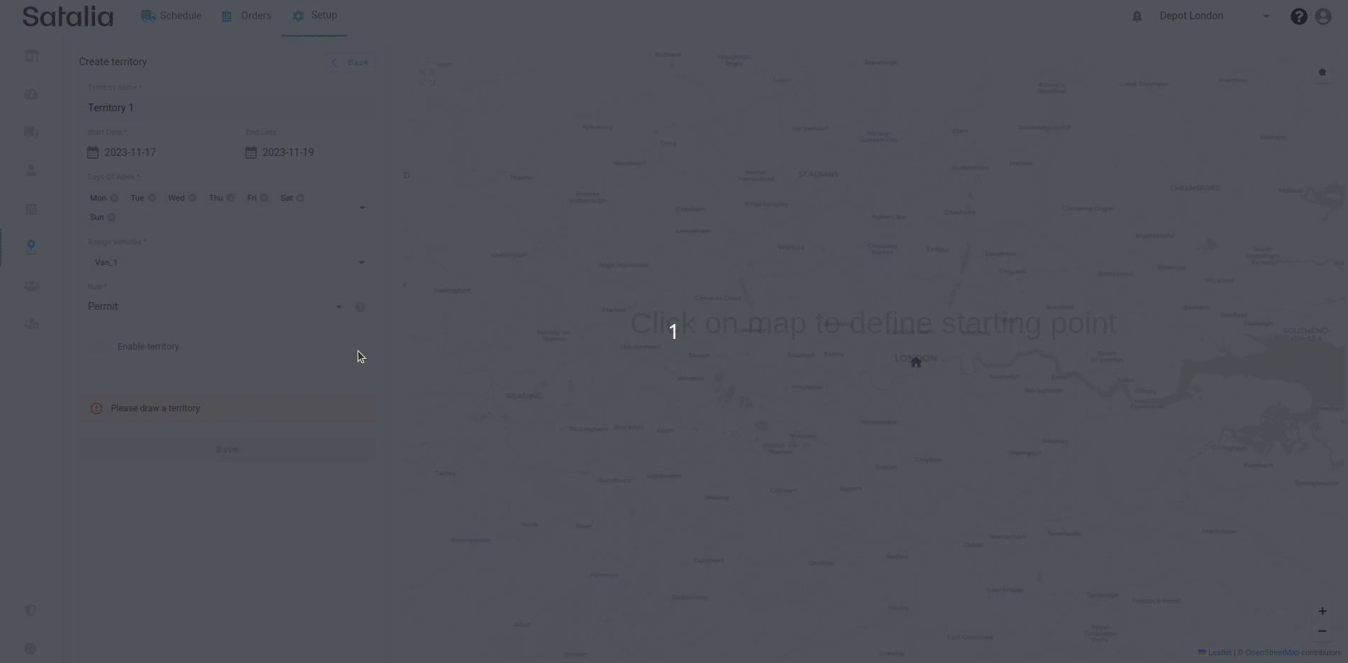 Understanding territory management